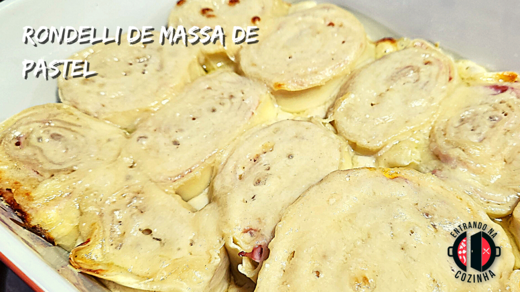 Como fazer Rondelli com massa de pastel